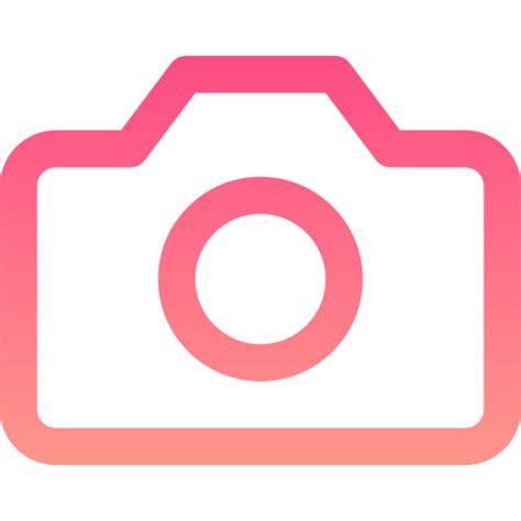 Camera Generic Gradient Outline Icon Freepik