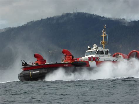 Heres Why You May See A Coast Guard Hovercraft Off Coast Of The
