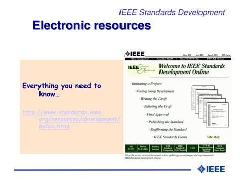PPT IEEE Standards Association Standardization In The IEEE Individual IEEE ISTO And The IEEE