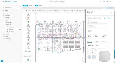 Cisco Dna Center User Guide Release 2 3 5 Work With Wireless 2d And 3d Floor Maps [cisco Dna