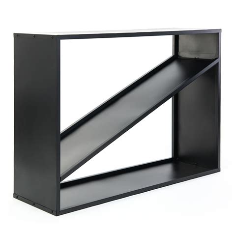 Metal Wood Storage Unit Smart Log Box Log Storage Rack Log Storage