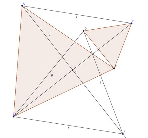 Geometry Construction Of An Equilateral Triangle From Two Equilateral