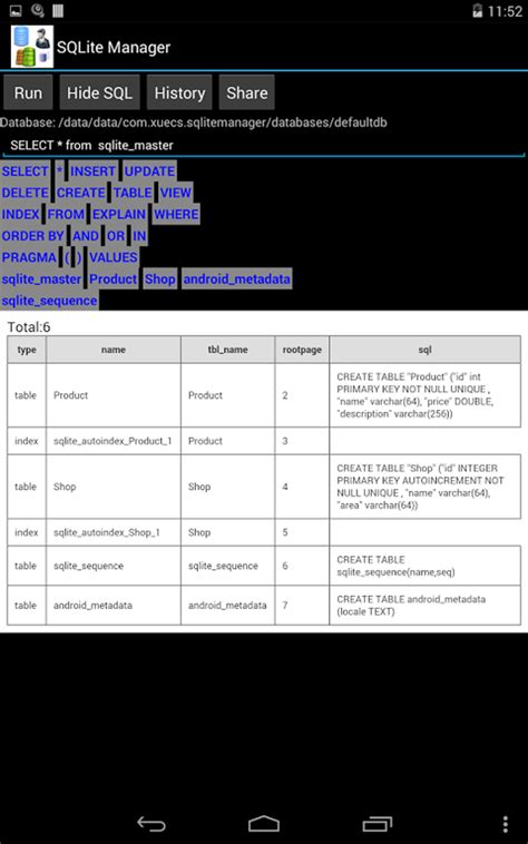 Sqlite Manager Apk Para Android Descargar