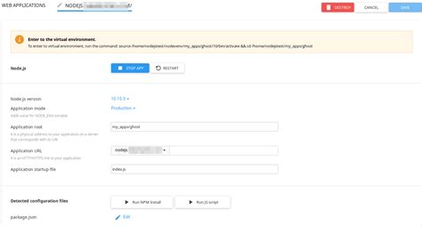 Enabling Nodejs In Cpanel Kualo Limited