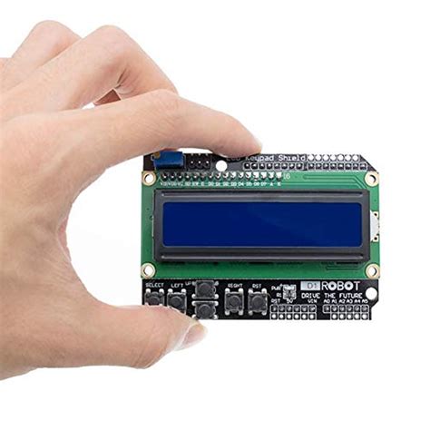 Arduino Shield 2x16 Karakter Lcd Modül 6 Buton Keypad Tuş Takımı