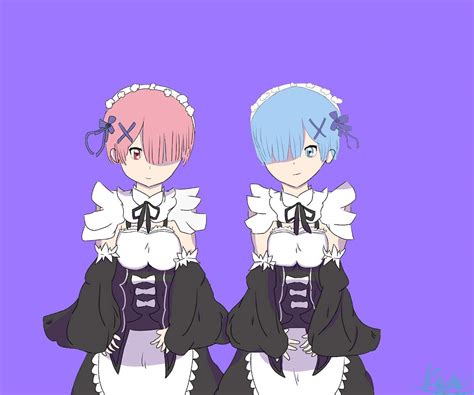 Rem And Ram Anime Amino