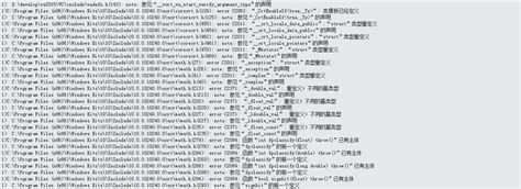 Vs2015 编译项目 出现mathh Corecrth 出错 Csdn社区