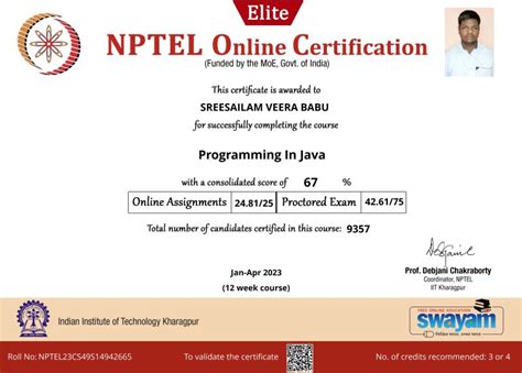 Nptel Btech Lifelonglearning Datascience Cybersecurity Deeplearning Sreesailam Veera Babu