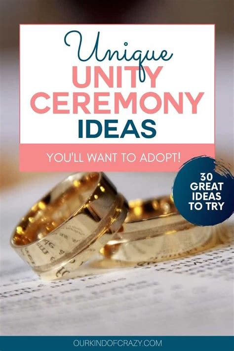 Memorable And Unique Unity Ceremony Ideas Our Kind Of Crazy