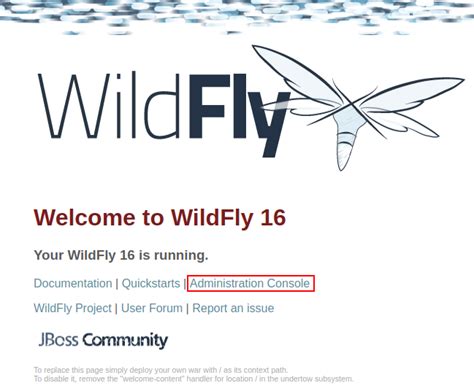Wildfly Application Server Virtuozzo Dev Docs