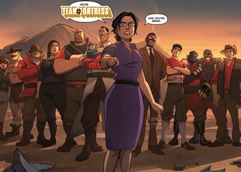 Decided To Redraw One Of My Favourite Tf2 Comic Panels Rlackadaisy