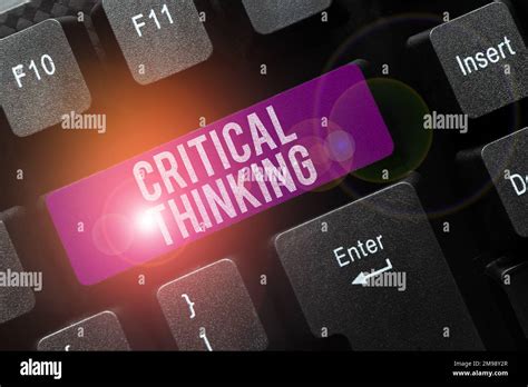 Writing Displaying Text Critical Thinking Conceptual Photo Sequence Of