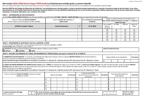 Food Services — Grace Hopper Stem Academy