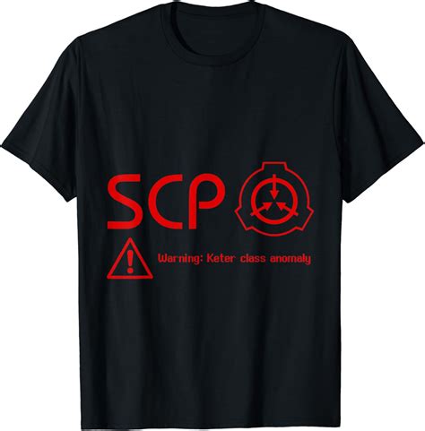 Amazon SCP Foundation Warning Keter Class Clothing