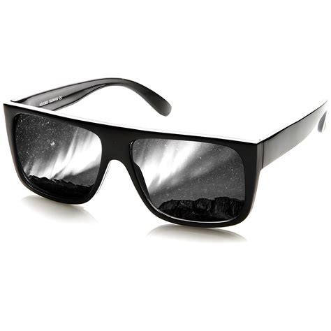 Classic Old School Eazy E Square Flat Top Og Loc Sunglasses Black For