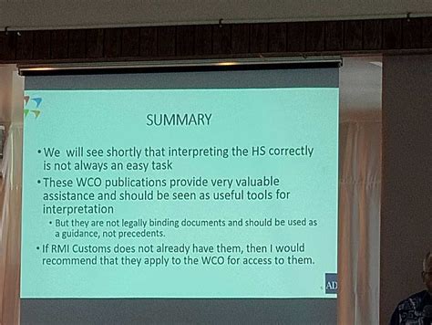 Tariff Classification Workshop Hs Code Training Mjcc
