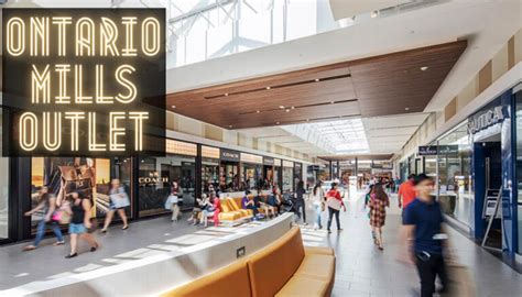Ontario Mills Ontario California A Shopping And Entertainment