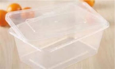 PP White Plastic Thin Wall Food Container Square Size Dimension 500ml 650ml 750ml And 1000ml