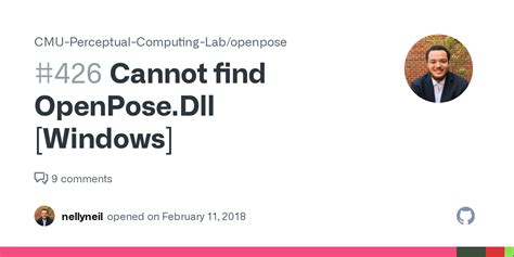 Cannot Find OpenPose Dll Windows Issue CMU Perceptual Computing Lab Openpose GitHub