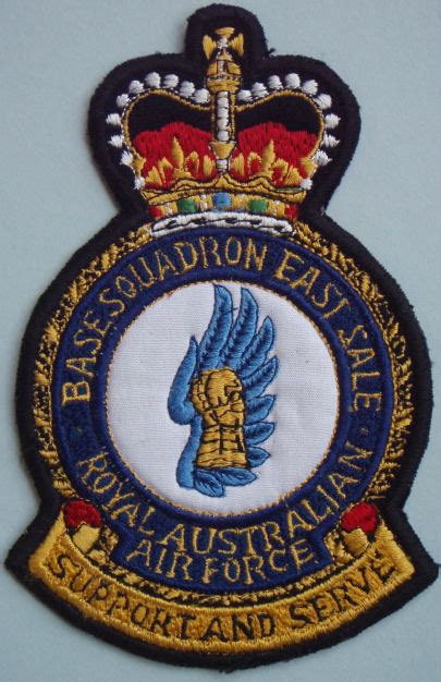 Squadron Patch Base Squadron East Sale 1970s Welcome To Australian Militaria Sales