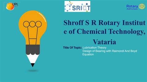 Lubrication Theory Ppt
