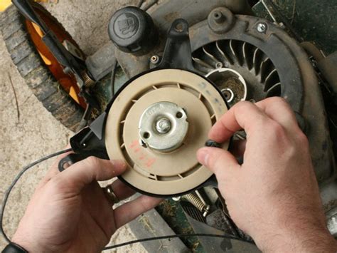 Small Engine Recoil Starter Replacement IFixit Repair Guide