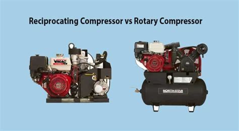 Reciprocating Vs Rotary Compressor Difference Which One To Choose