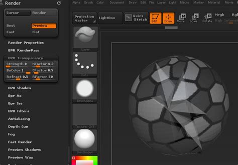 Vertex Level Transparency Zbrushcentral