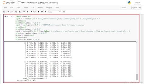 Pytorch之nnconv1d学习个人见解 阿里云开发者社区
