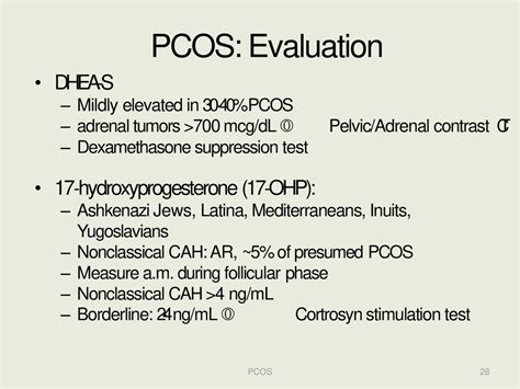 Polycystic Ovary Syndrome Pcos презентация онлайн