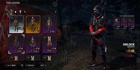 Ranking The Legion Outfits In Dead By Daylight