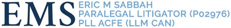 Eric Sabbah Ems Litigation