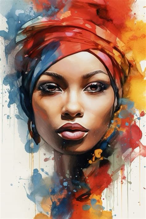 African Woman Abstract Art At Cynthia Cawley Blog
