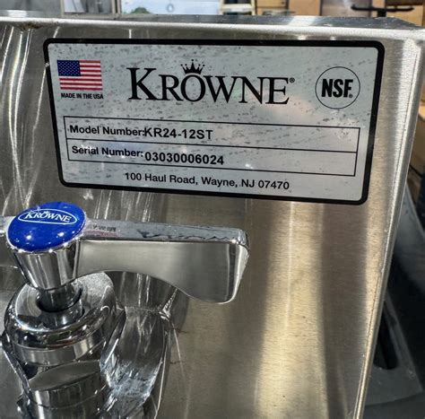 Krowne Kr24 12st Royal Series Underbar Hand Sink W Soap Dispenser