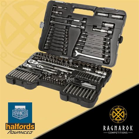 Halfords Advanced 150 Pc Socket And Spanner Set Ragnarok Competitions