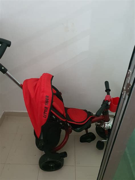 Little Tiger Multifunctional tricycle toddler, Babies & Kids, Babies ...
