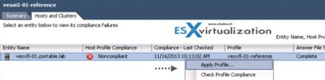 Vcap Diary Vmware Vsphere Host Profiles Esx Virtualization