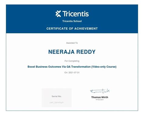 Upskilling Tricentis Tosca Automationtools Neeraja Reddy