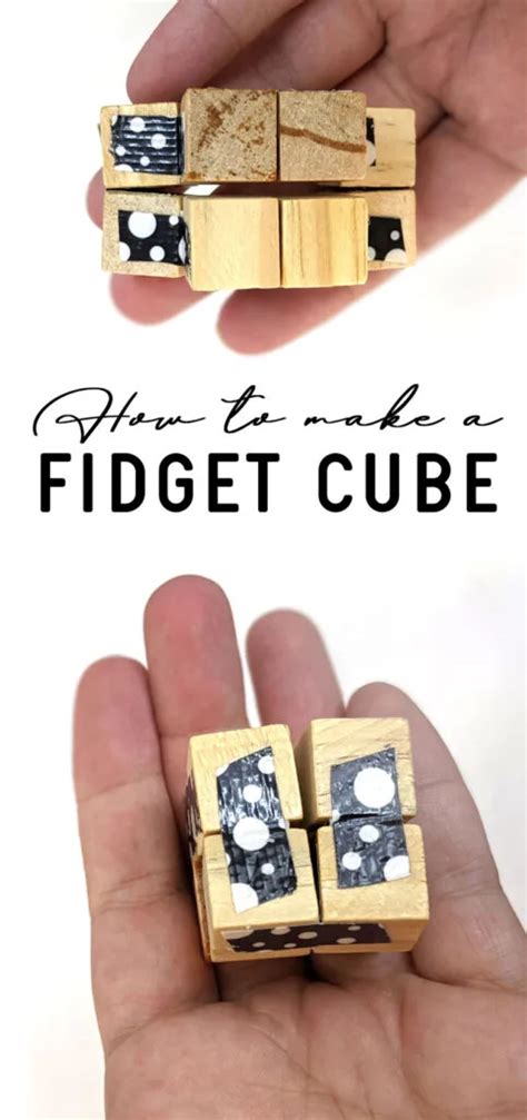 Infinity Cube Fidget Toy DIY Easy Afternoon Craft Infinity Cube Fidget Toy DIY Easy Afternoon Craft