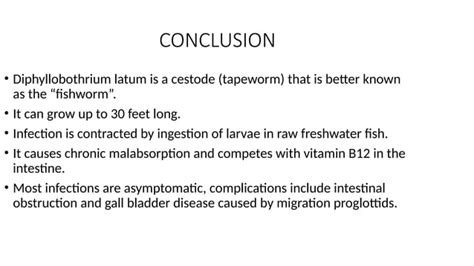 Diphyllobothrium Latum Pptx Pptx