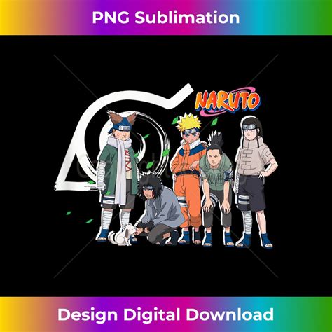 Naruto Characters And Konoha Emblem Minimalist Sublimation D Inspire