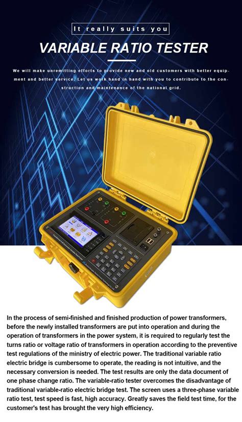 Light Weight Special Transformer Turn Ratio Tester Buy Buy Special Transformer Turn Ratio