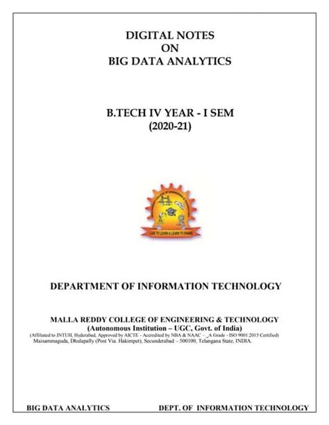 R17a0528 Big Data Analyticspdf