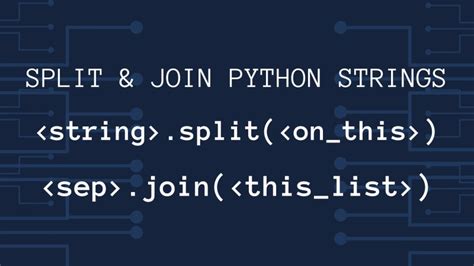 Mark Jay On Linkedin Python String Split And Join Methods