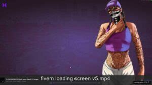 Fivem Loading Screen V QBCore Script