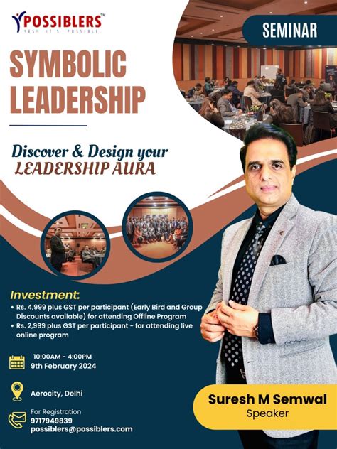 Suresh Mohan Semwal On Linkedin Sureshmohansemwal Symbolicleadership Possiblers
