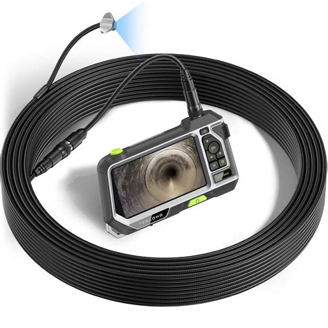 50ft Sewer Inspection Camera Teslong Drain Pipe Endoscope Borescope