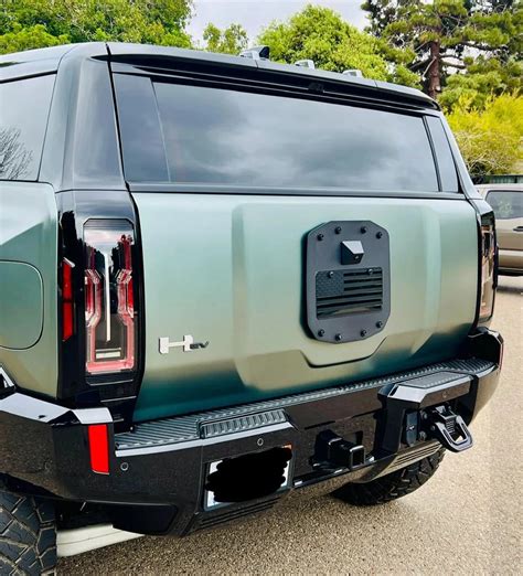 Hummer Ev Suv Spare Tire Delete Hummer Ev Forum