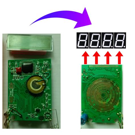 How Do I Exchange Lcd Display With Segment Led Display