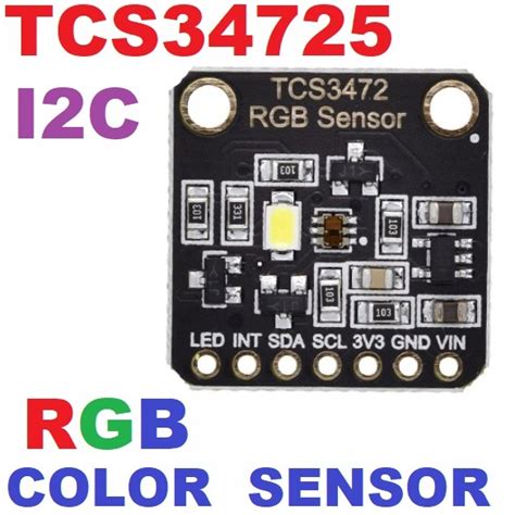 Tcs34725 Color Recognition I2c Interface Sensor Bright Light Sensing